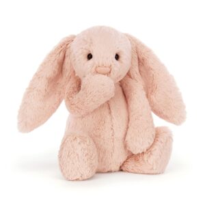 Jellycat Bashful Blush Bunny Stuffed Animal, Large, 15 inches