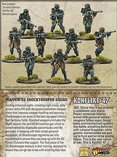 Warlord Games Konflikt '47 Waffen-SS Shocktrooper Squad