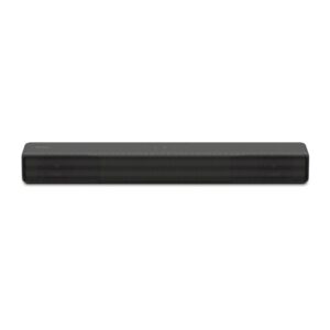 sony s200f 2.1ch soundbar with built-in subwoofer and bluetooth home theater audio for tv, (ht200f), easy setup, compact, home office use with clear sound black