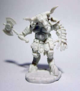 reaper miniatures bones 77501 minotaur rpg d&d mini figure