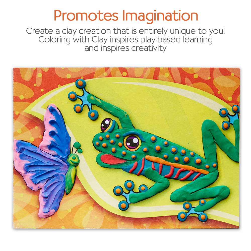 Faber-Castell Do Art Coloring with Clay - Modeling Clay Art for Kids