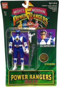 power rangers auto mighty morphin billy action figure