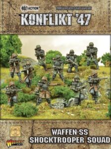 warlord games konflikt '47 waffen-ss shocktrooper squad