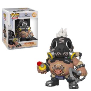 Funko Pop Games: Overwatch-6” Road Hog 6” Roadhog, Multicolor