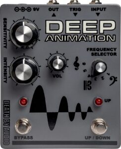 death by audio deep animation frequency selector guitar effects pedal