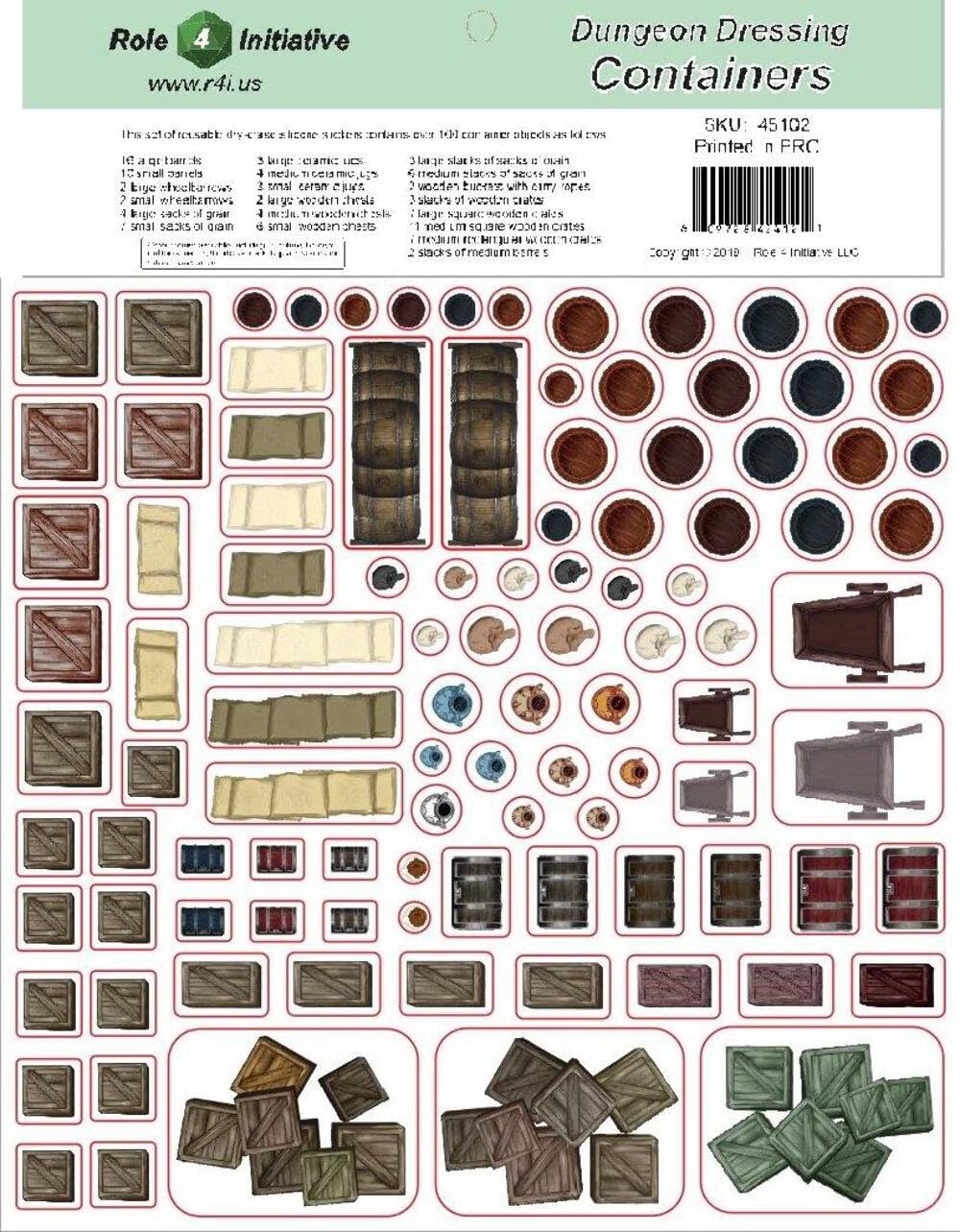 Dungeon Dressings - Containers