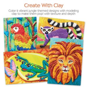 Faber-Castell Do Art Coloring with Clay - Modeling Clay Art for Kids