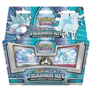 pokemon alolan sandslash & alolan ninetales sun & moon trainer kit