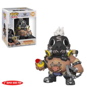 Funko Pop Games: Overwatch-6” Road Hog 6” Roadhog, Multicolor