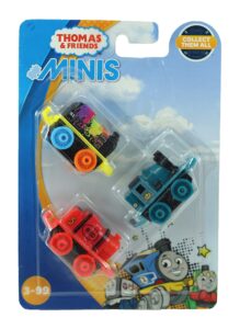 thomas & friends collectible minis toy train 3-pack