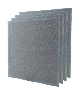 invisiclean replacement prefilter - 4 pack - compatible with invisiclean aura ic-5018 and sensa ic-5120 air purifiers