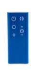 dyson 965824-06 replacement remote control compatible with dyson pure cool tower (iron/blue)