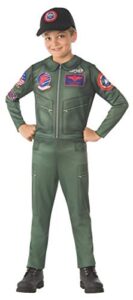 rubies top gun unisex child's costume, small