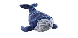 wild republic blue whale plush, stuffed animal, plush toy, gifts for kids, cuddlekins 20 inches