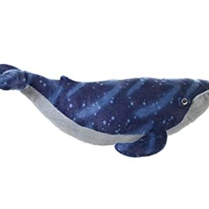 Wild Republic Blue Whale Plush, Stuffed Animal, Plush Toy, Gifts for Kids, Cuddlekins 20 Inches