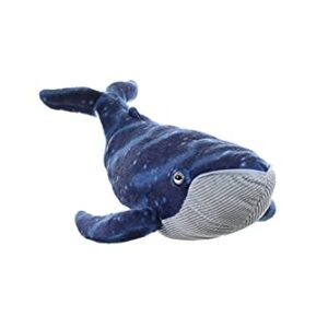 Wild Republic Blue Whale Plush, Stuffed Animal, Plush Toy, Gifts for Kids, Cuddlekins 20 Inches