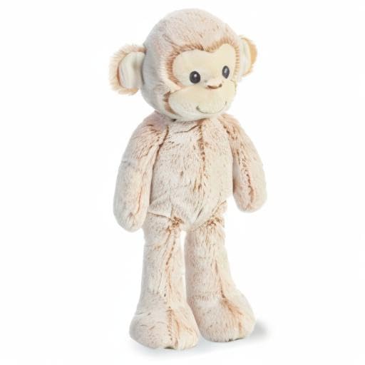 Aurora® Adorable Cuddlers™ Marlow Monkey™ Baby Stuffed Animal - Security and Sleep Aid - Comforting Companion - Brown 14 Inches