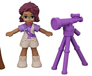 Polly Pocket Tiny Pocket Places Camping Compact! Shani Doll