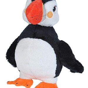 Wild Republic Puffin Plush, Stuffed Animal, Plush Toy, Sea Animals, Gifts for Kids, Sea Critters 8 inches