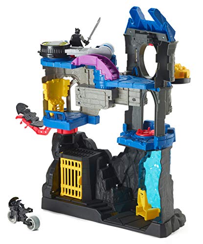 Fisher-Price Imaginext DC Super Friends Batman Toy, Wayne Manor Batcave Playset with Figure & Batcyle for Pretend Play Kids Ages 3+ Years (Amazon Exclusive)