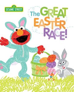 the great easter race!: a springtime sesame street story with elmo, cookie monster, big bird and friends! (easter basket stuffers for toddlers and kids) (sesame street scribbles book 0)