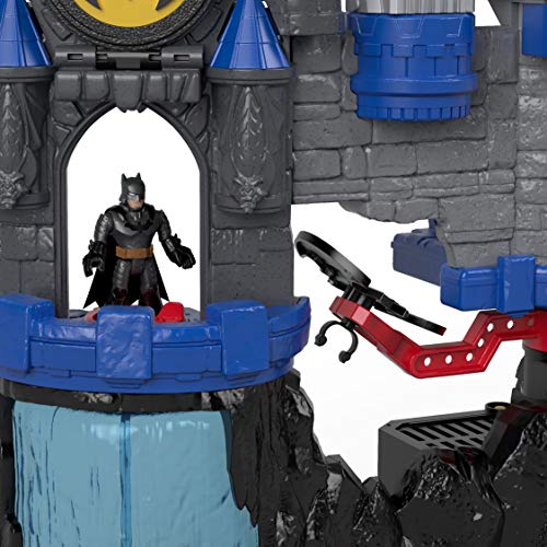 Fisher-Price Imaginext DC Super Friends Batman Toy, Wayne Manor Batcave Playset with Figure & Batcyle for Pretend Play Kids Ages 3+ Years (Amazon Exclusive)