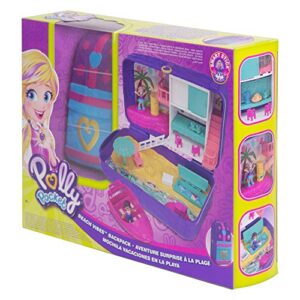 Polly Pocket Tiny Pocket Places Camping Compact! Shani Doll