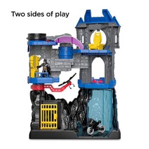 Fisher-Price Imaginext DC Super Friends Batman Toy, Wayne Manor Batcave Playset with Figure & Batcyle for Pretend Play Kids Ages 3+ Years (Amazon Exclusive)