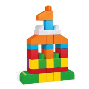 MEGA BLOKS 150 Toddlers Blocks Learning Toy Building Set, Let's Get Learning! For Toddlers 1-3