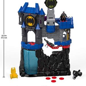 Fisher-Price Imaginext DC Super Friends Batman Toy, Wayne Manor Batcave Playset with Figure & Batcyle for Pretend Play Kids Ages 3+ Years (Amazon Exclusive)