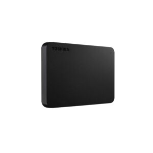 toshiba canvio basics 1tb portable external hard drive usb 3.0, black - hdtb410xk3aa