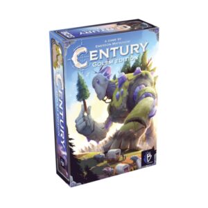 century golem edition board game - journey along the golem road in caravania! strategy game for kids & adults, ages 8+, 2-4 players, 30-45 minute playtime, made by plan b games