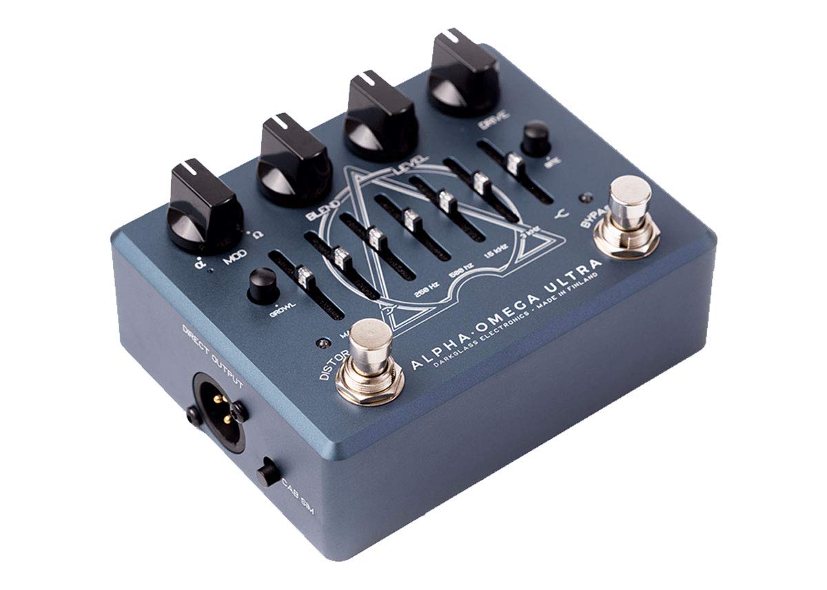 Darkglass Alpha Omega Ultra Dual Bass Preamp/OD Pedal