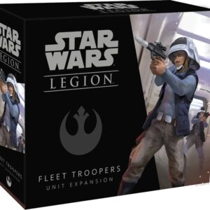 Star Wars: Legion Fleet Troopers UNIT EXPANSION - Elite Soldiers for A Rebel Arsenal! Tabletop Miniatures Strategy Game for Kids & Adults, Ages 14+, 2 Players, 3 Hr Playtime, Made by Atomic Mass Games