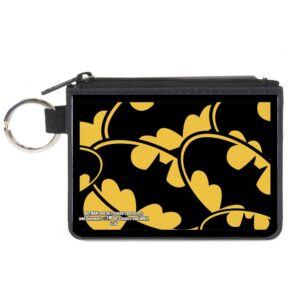 buckle-down junior's zip wallet batman small, multicolor, 6.5" x 3.5"