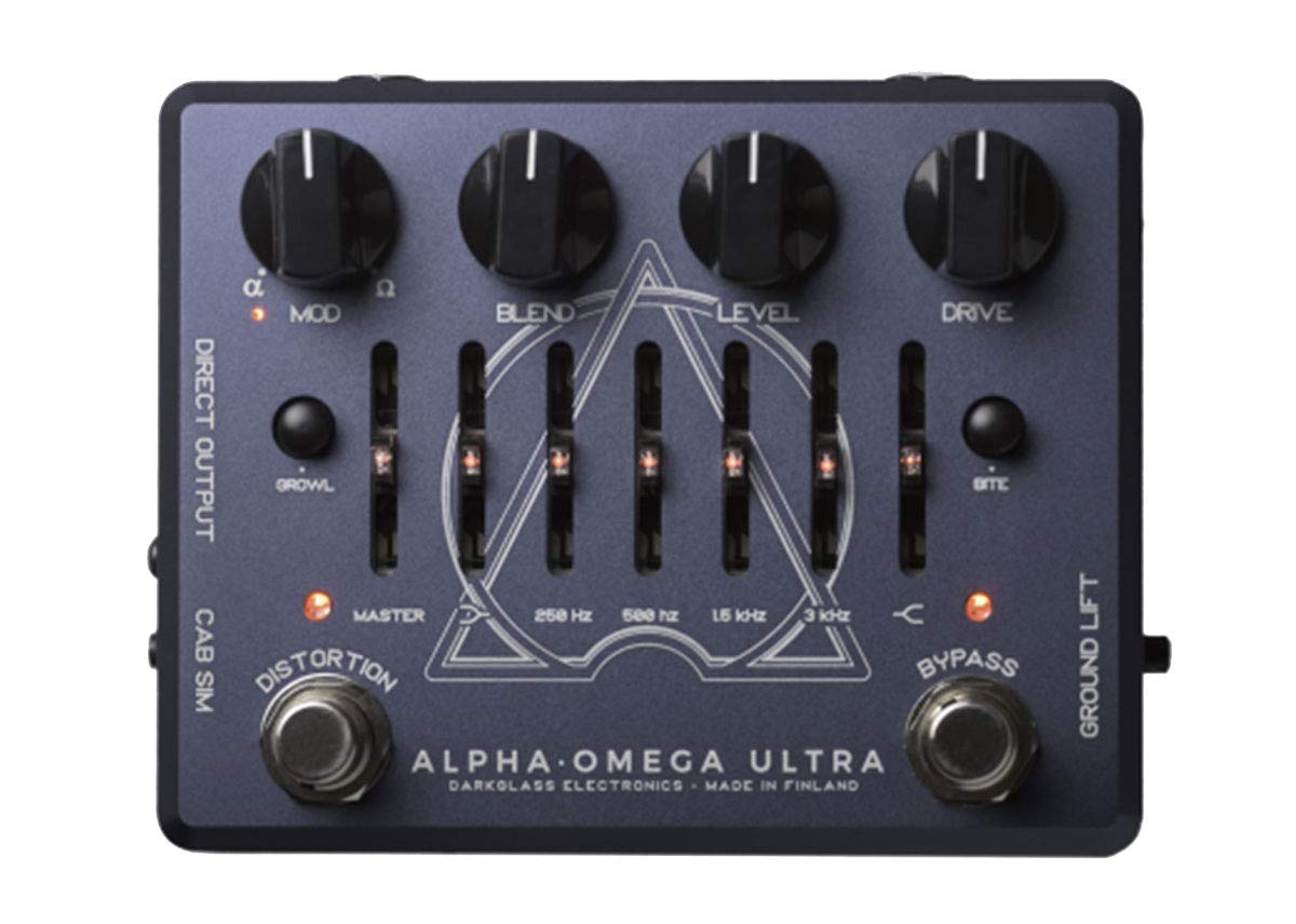 Darkglass Alpha Omega Ultra Dual Bass Preamp/OD Pedal