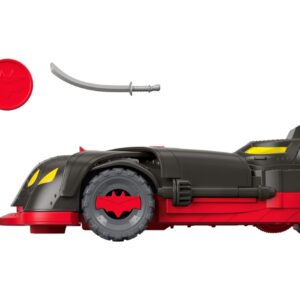 Fisher-Price Imaginext DC Super Friends Batman Toy Ninja Armor Batmobile & Figure Set for Preschool Pretend Play Kids Ages 3+ Years