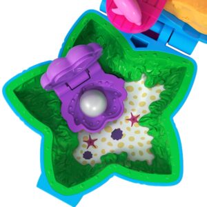 Polly Pocket Tiny Pocket Places Aquarium Compact with Micro Polly Doll & Accessories