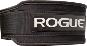 rogue 5" nylon weightlifting belt (large)