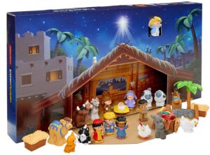 fisher-price little people nativity advent calendar [amazon exclusive]