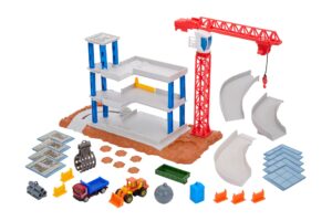 matchbox downtown demolition playset