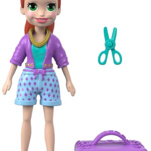 Polly Pocket Active Pose Doll, Lila