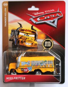 disney cars 3 diecast deluxe thunder hollow miss fritter school bus