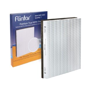 flintar md1-0022 true hepa replacement filter, compatible with vornado air cleaner purifier model ac300, ac350, ac500, ac550, pco200, pco300, pco375dc, pco500 and pco575dc (1-pack)