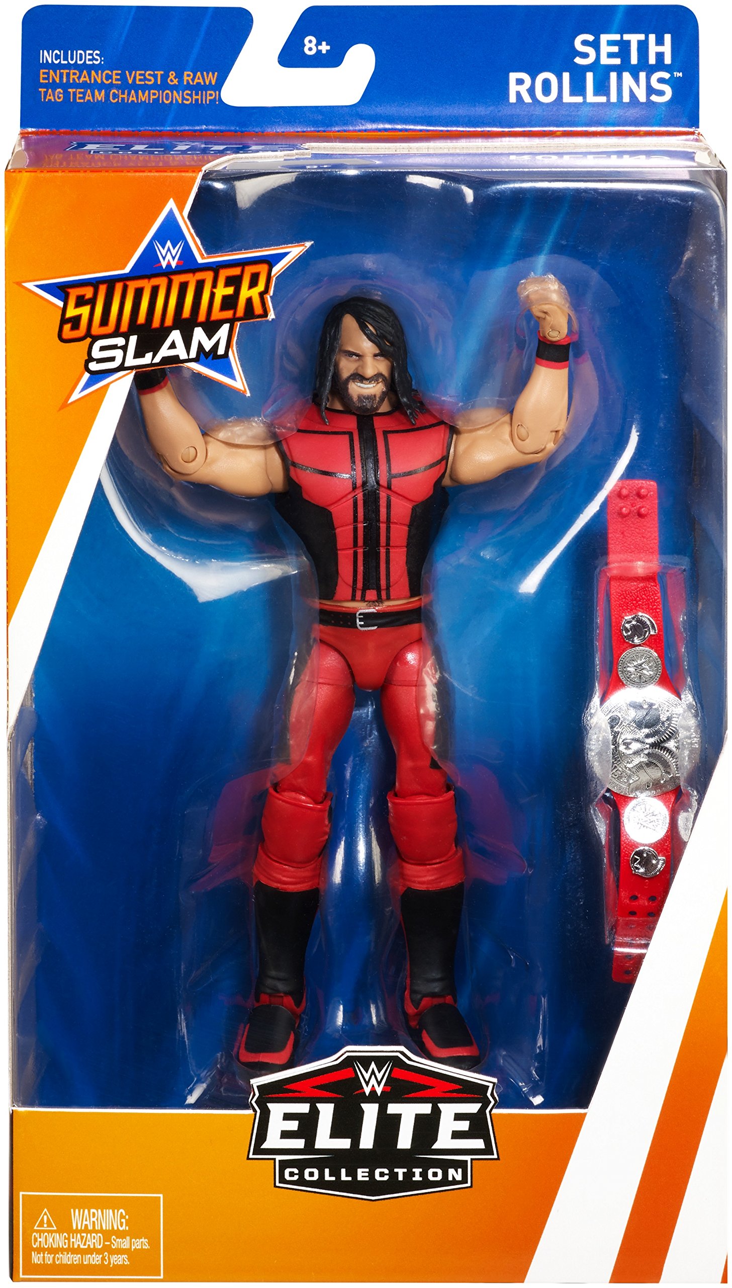 WWE Summerslam Elite Collection Seth Rollins Action Figure