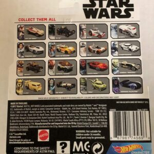 Hot Wheels Star Wars Darth Vader Character Car