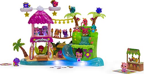 Hatchimals CollEGGtibles Tropical Party Playset with Lights, Sounds and Exclusive Season 4 CollEGGtibles, for Ages 5 and Up