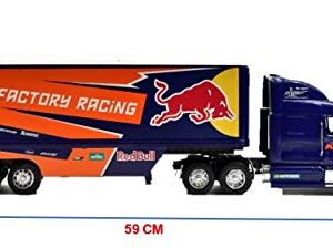 New-Ray Toys 1:32 Red Bull KTM Transporter Truck