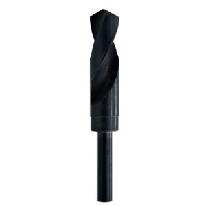 maxtool 31/32" silver and deming drill bits hss m2 s & d drill bits prentice twist drills black oxide 1/2" reduced shank 6" oal; sd02b00r062