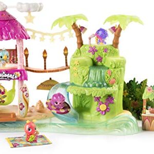 Hatchimals CollEGGtibles Tropical Party Playset with Lights, Sounds and Exclusive Season 4 CollEGGtibles, for Ages 5 and Up